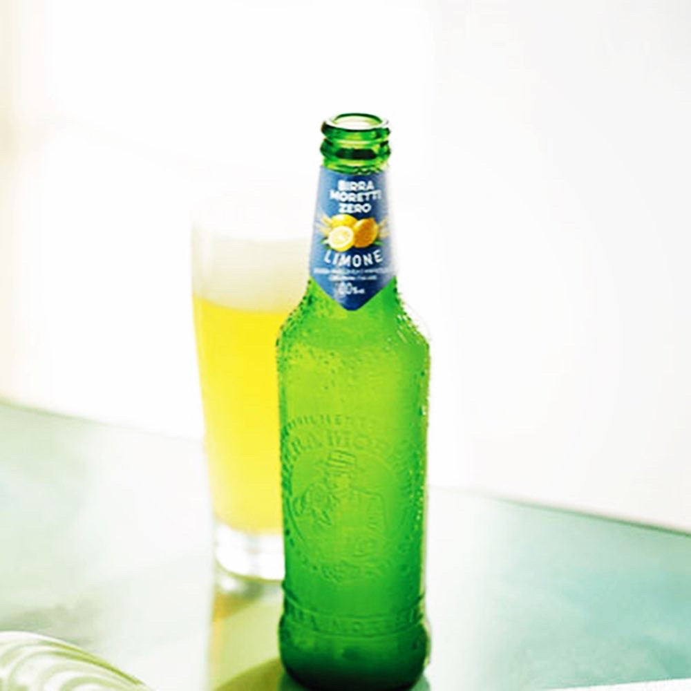 Moretti Zero Limone 330ml(ｱﾙｺｰﾙ0.05％) - La Bottega della Pizza