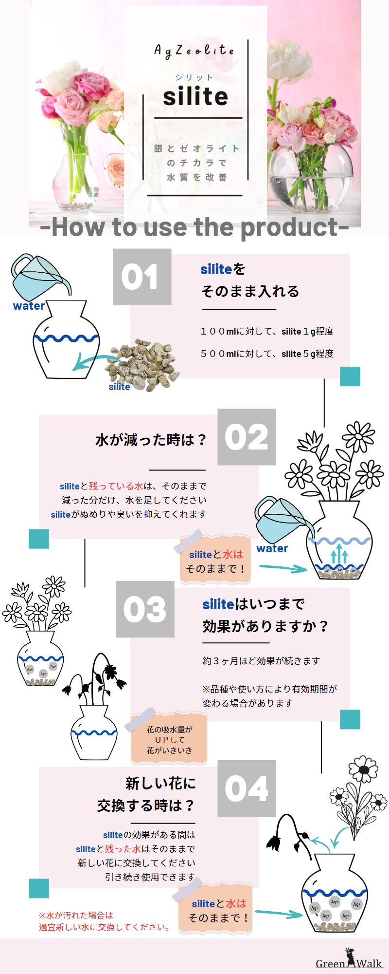 how to use the item - silite シリット