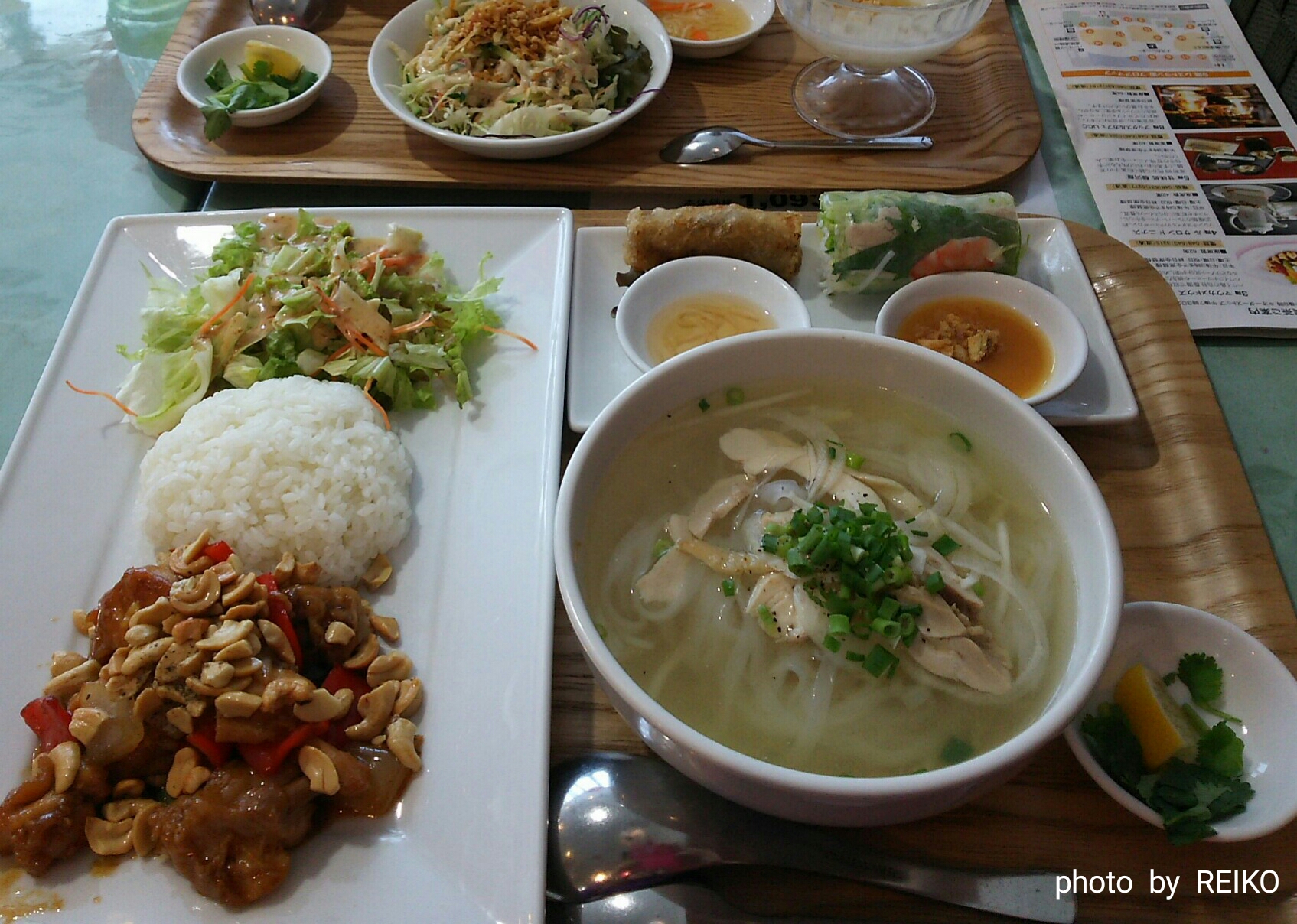 Vietnamese Food - Oriental Sumi Art ～healing calligraphy