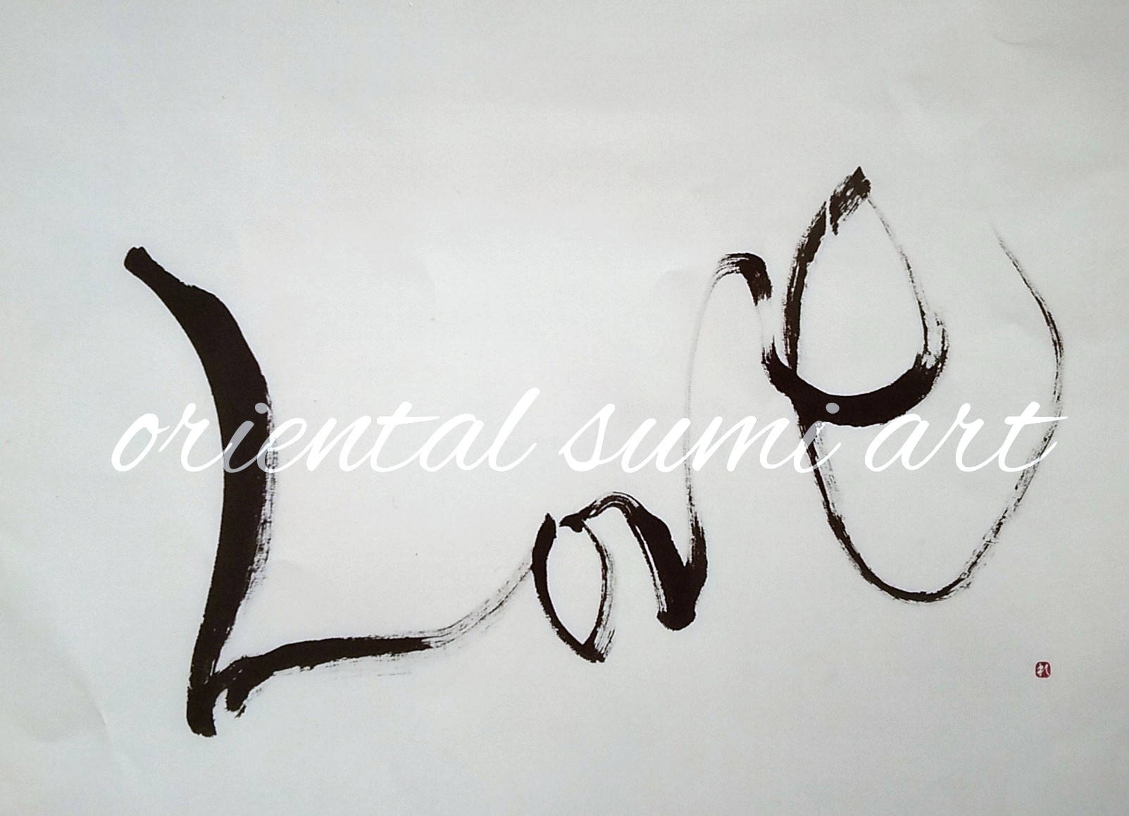 Oriental Sumi Art ～healing calligraphy