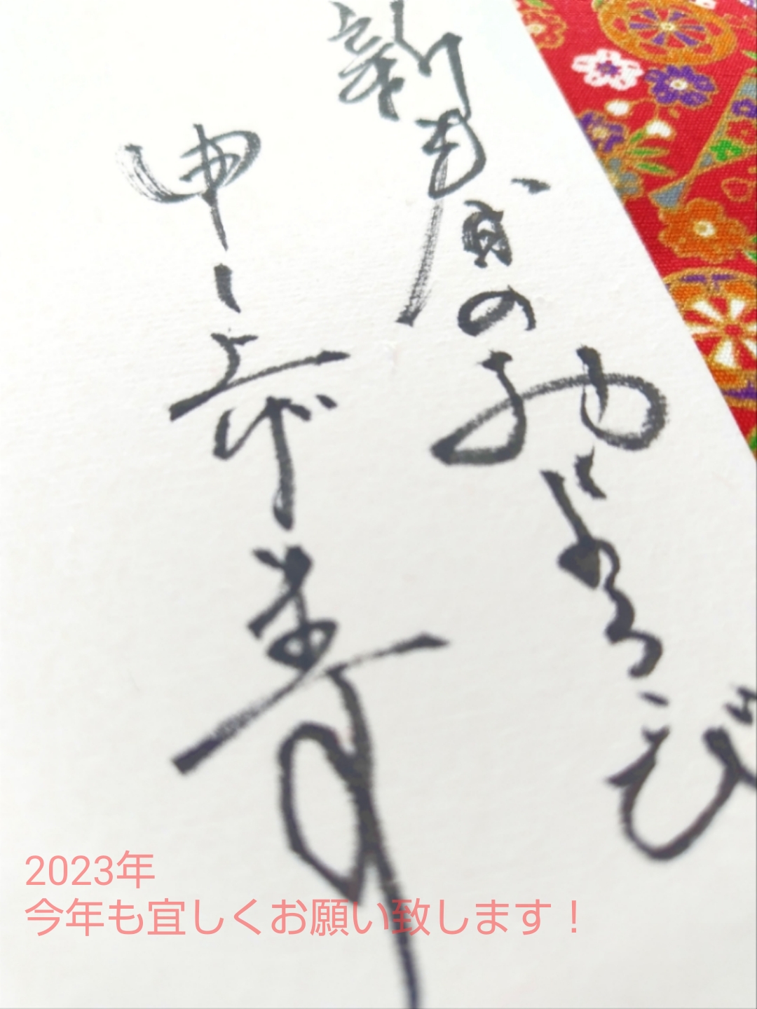 Comments > 2023-01 - Oriental Sumi Art ～healing calligraphy