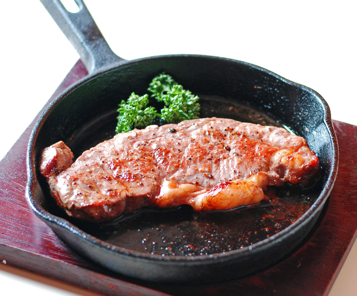 「豪州産 赤身サーロイン・ステーキ わさびも添えて（大体150g）」 - sinamo