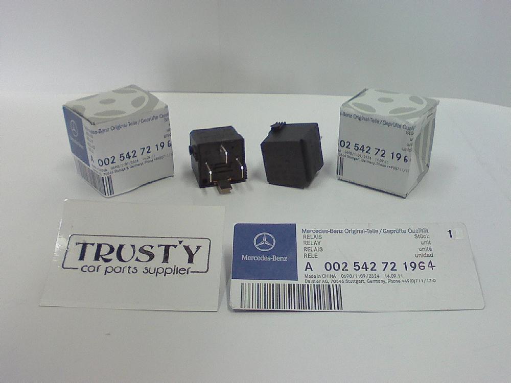 BENZ エアサスリレー0025427219 002542721964 - (トラスティ) TRUSTY BENZ BMW VW 登録番号 ...