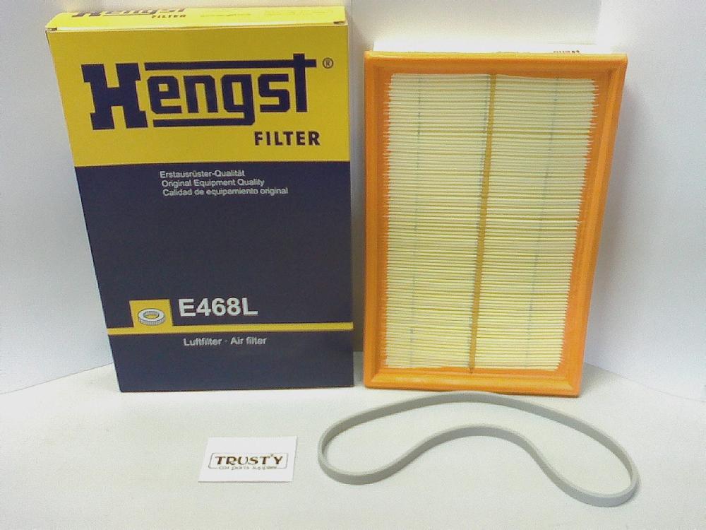 AUDI エアーエレメント E468L HENGST 036198620 - (トラスティ) TRUSTY BENZ BMW VW 登録番号 ...