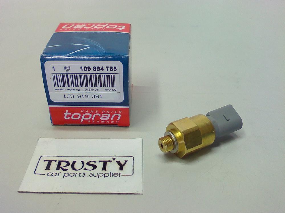 VW EGオイルプレッシャーSW 1J0919081 TOPRUN - (トラスティ) TRUSTY BENZ BMW VW 登録番号 ...