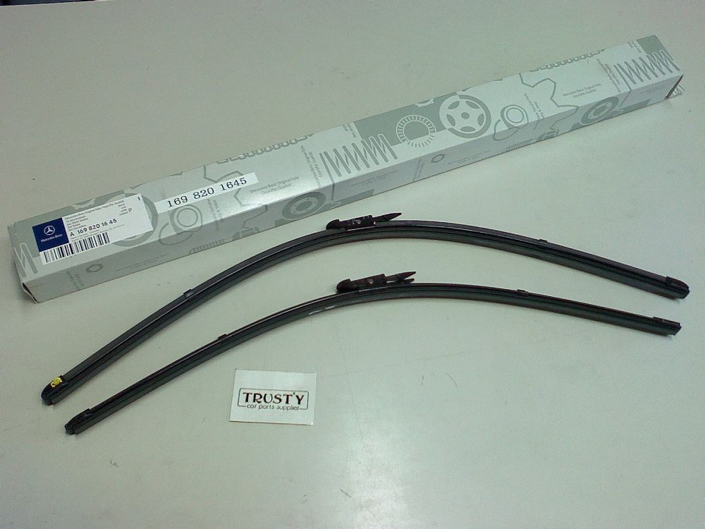 BENZ Fブレードセット 1698201645 純正 2本入り - (トラスティ) TRUSTY BENZ BMW VW 登録番号 ...