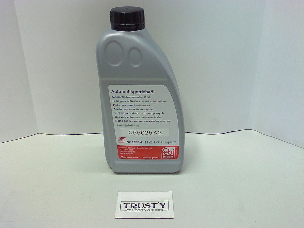 VW/AUDI AT オイル FEBI 1L缶 G55025A2 G055025A2 - (トラスティ) TRUSTY BENZ BMW VW ...