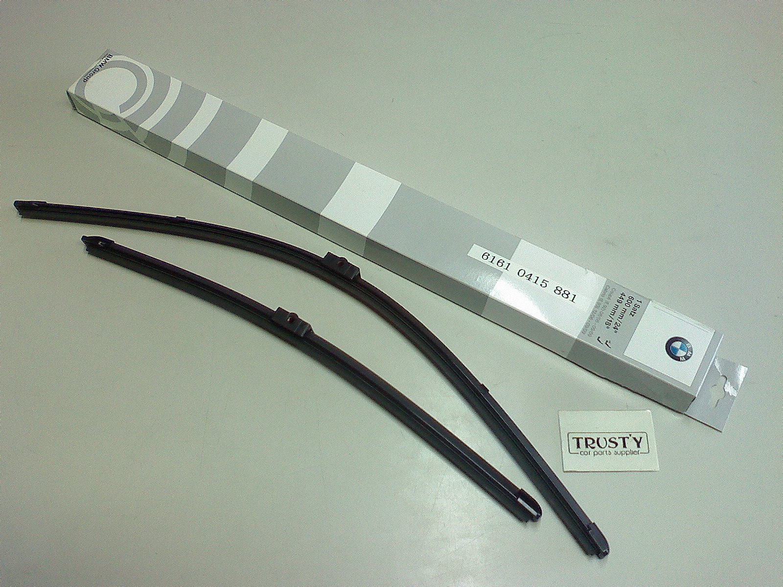 BMW Fワイパーブレードセット 61610415881 純正 2本入り - (トラスティ) TRUSTY BENZ BMW VW 登録番号 ...