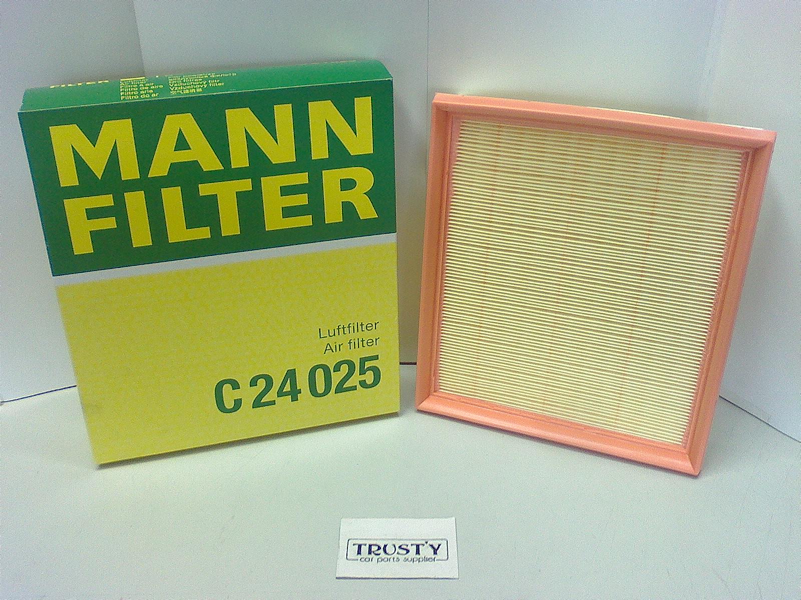 BMW エアーエレメント C24025 MANN 13718507320 - (トラスティ) TRUSTY BENZ BMW VW 登録番号 T8140002041847