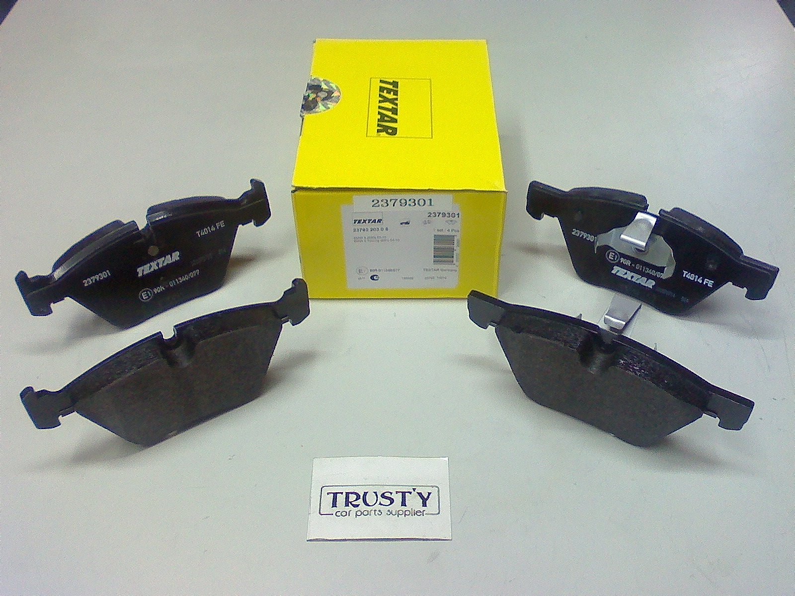 BMW Fパッド 2379301 TEXTAR 34116763618 - (トラスティ) TRUSTY BENZ BMW VW 登録番号 ...