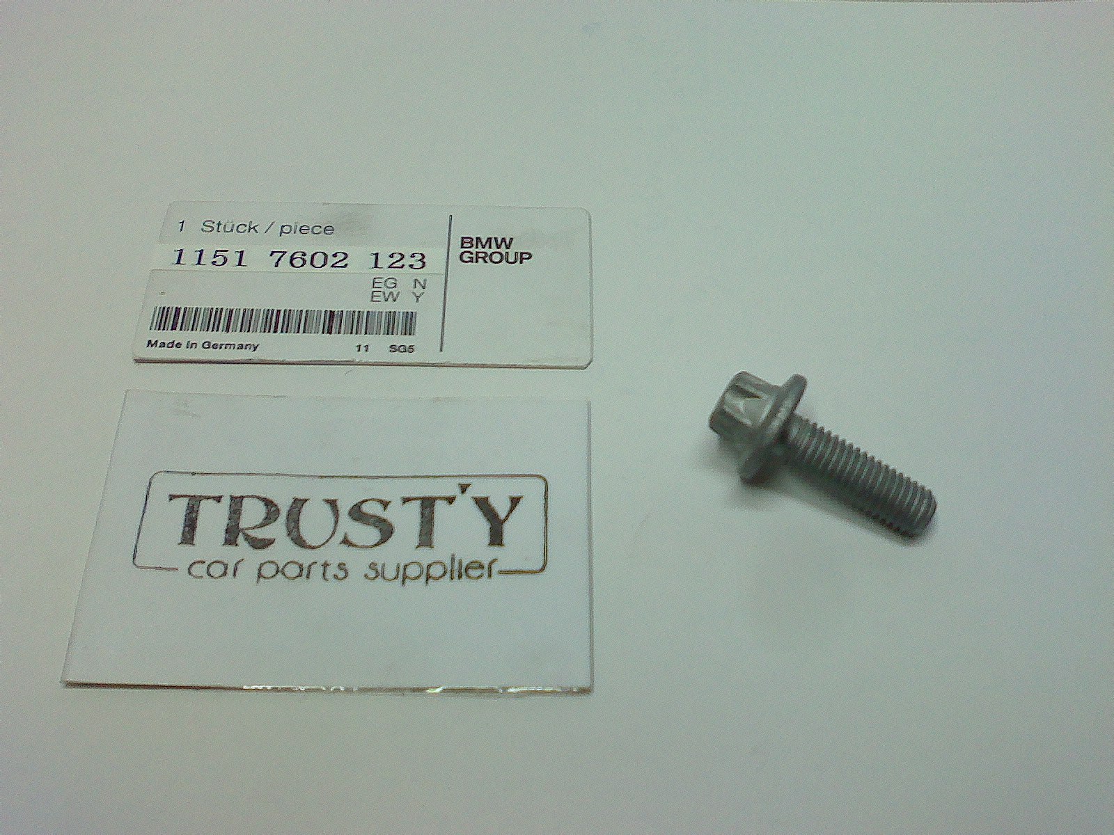 BMW ASAボルト 11517602123 純正 - (トラスティ) TRUSTY BENZ BMW VW 登録番号 T8140002041847