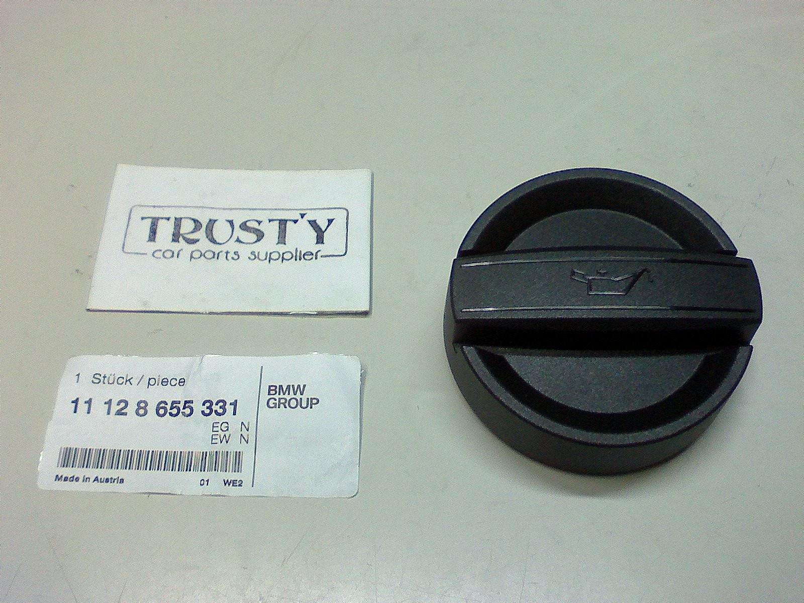 BMW ｵｲﾙﾌｨﾗｰｷｬｯﾌﾟ 純正 11128655331 - (トラスティ) TRUSTY BENZ BMW VW 登録番号 ...