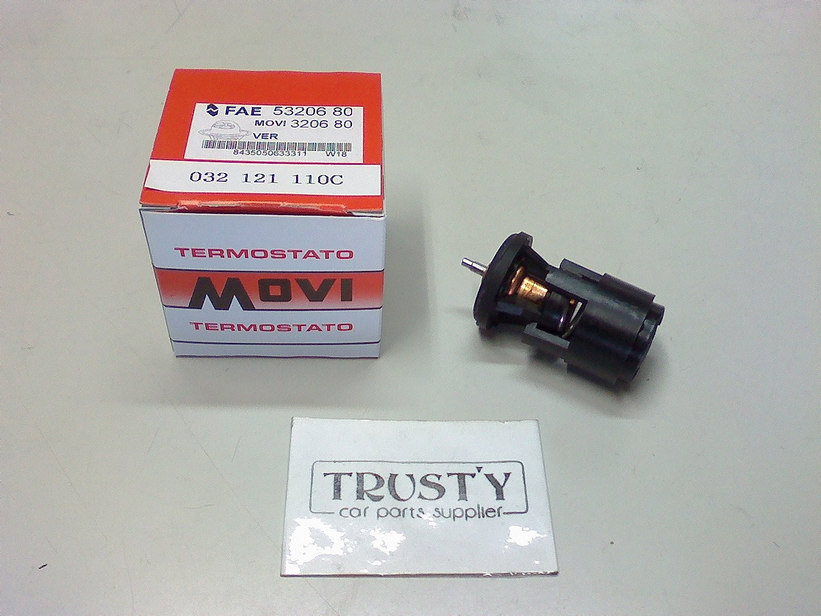 VW サーモスタット 032121110C FAE - (トラスティ) TRUSTY BENZ BMW VW 登録番号 T8140002041847
