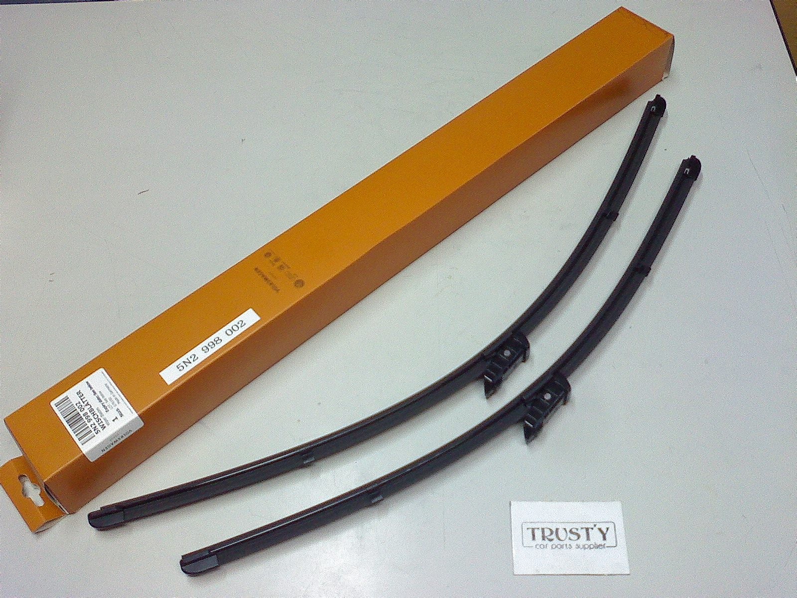 5N2998002 Fﾜｲﾊﾟｰﾌﾞﾚｰﾄﾞｾｯﾄ 2ﾎﾝｲﾘ 純正 - (トラスティ) TRUSTY BENZ BMW VW 登録番号 ...