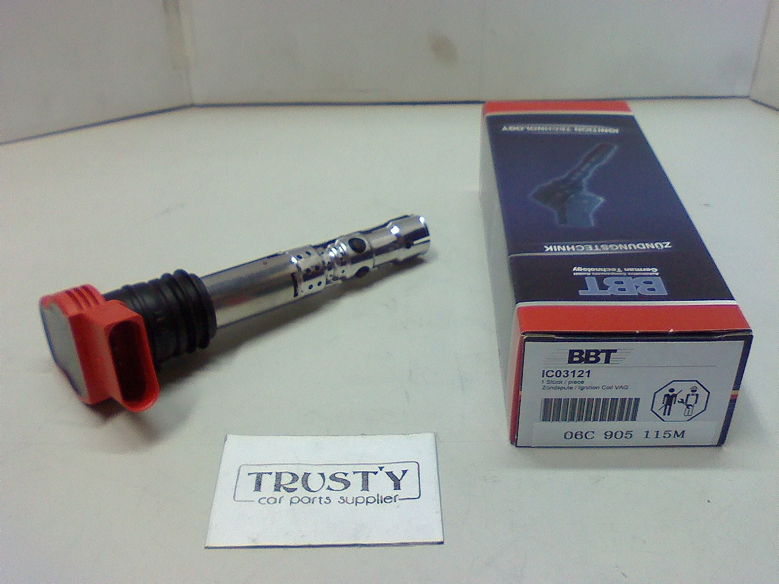 VW イグニッションコイル 06C905115M BBT - (トラスティ) TRUSTY BENZ BMW VW 登録番号 ...